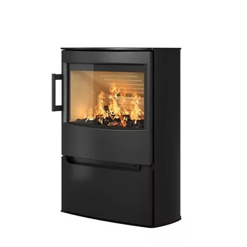 Wiking Maxi 4 with Log Store 6.3kW Woodburning Stove - The Stove Store ...